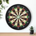 Dart Board Wall Clock Dartboard Wall Clock for Games Room Wall Clock ...