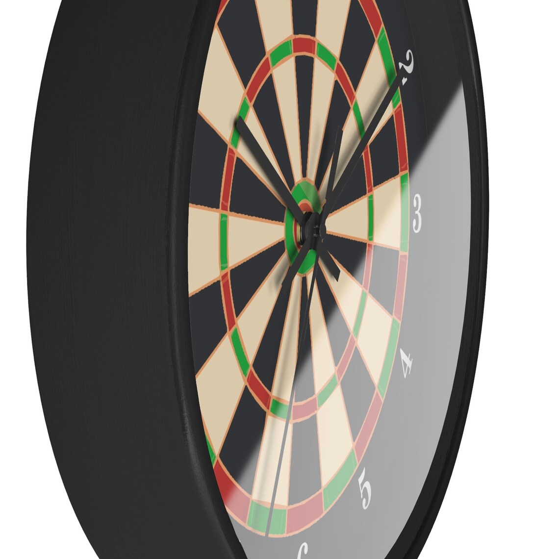 Dart Board Wall Clock Dartboard Wall Clock for Games Room Wall Clock ...