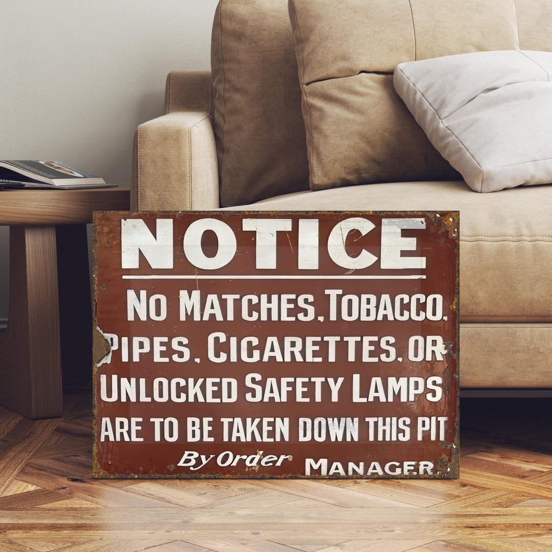 British Coal Mining NCB Sign - Etsy