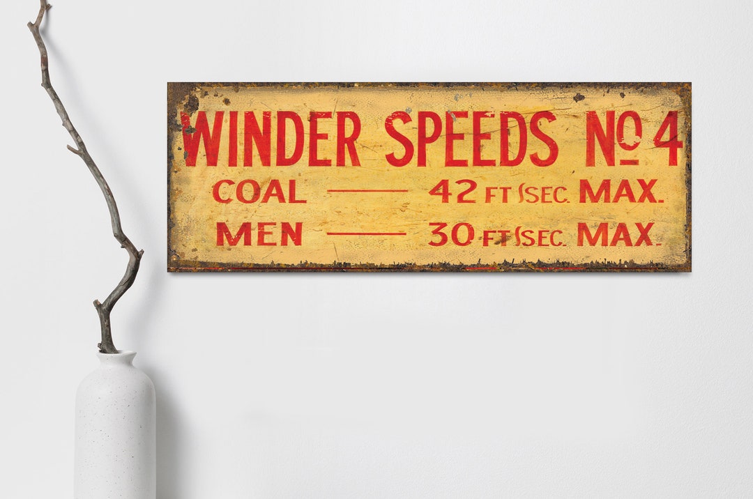 Vintage Style British Coal Mining NCB Sign - Etsy