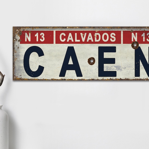 Normandy Sign - Etsy