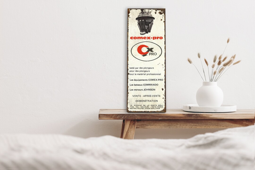 Comex Deep Sea Diving Sign US Navy Mark V Deep Marine Diver - Etsy ...