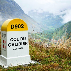 Tour De France Col Du Galibier Road Sign - Cycling Gift - Etsy