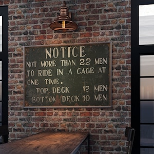 Vintage Style British Coal Mining NCB Sign - Etsy UK