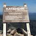 Katahdin Summit Hiking Appalachian Trail Sign - Etsy