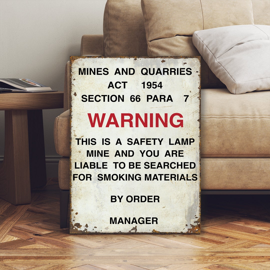 NCB British Coal Colliery Coal Mining Lamp Sign - Etsy