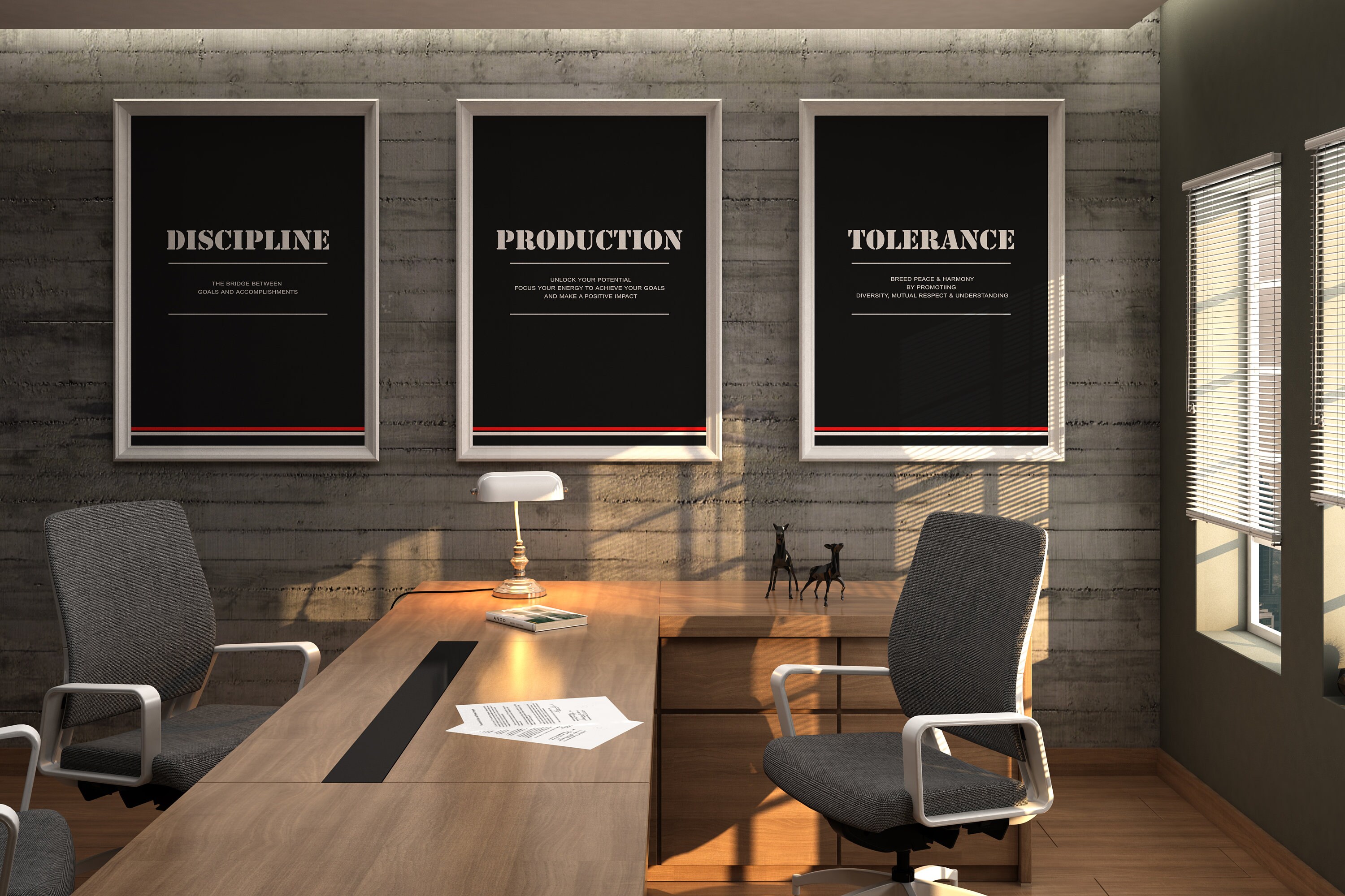 Trinidad and Tobago Watch Words Poster Discipline Wall Art Celebrating ...