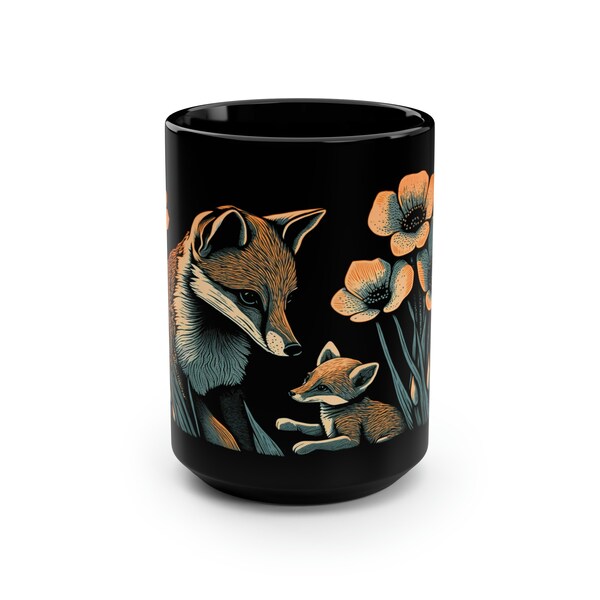 Fox Mug - Etsy