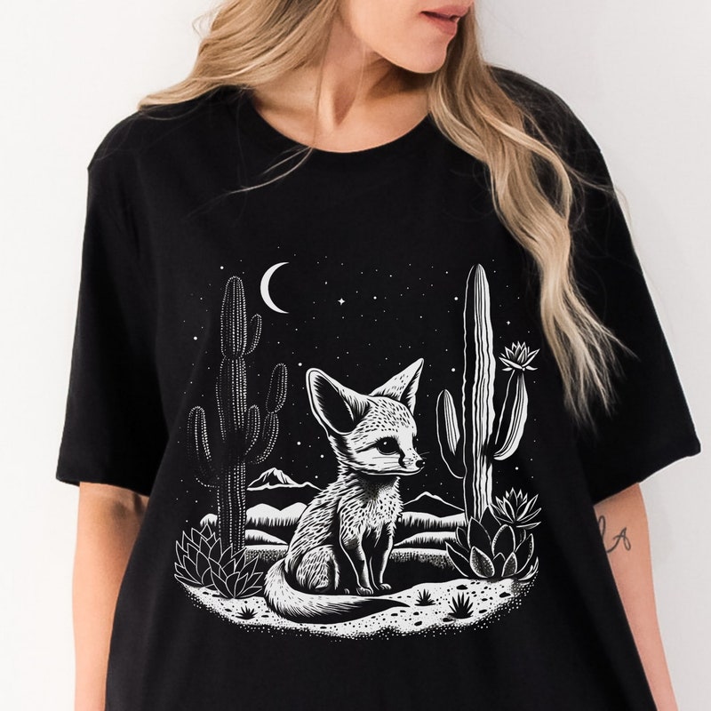 Fox Print Dress - Etsy