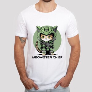 Meowster Chief Gamer Chief Gamer Cat Kitty Orange Cat FPS Dad Gift Gift ...