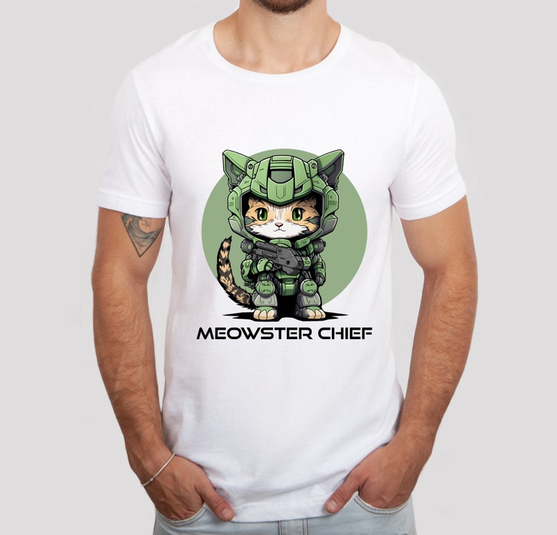Meowster Chief Gamer Chief Gamer Cat Kitty Orange Cat FPS Dad Gift Gift ...