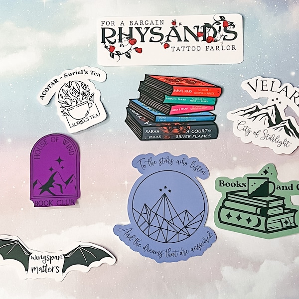 Acotar Stickers - Etsy