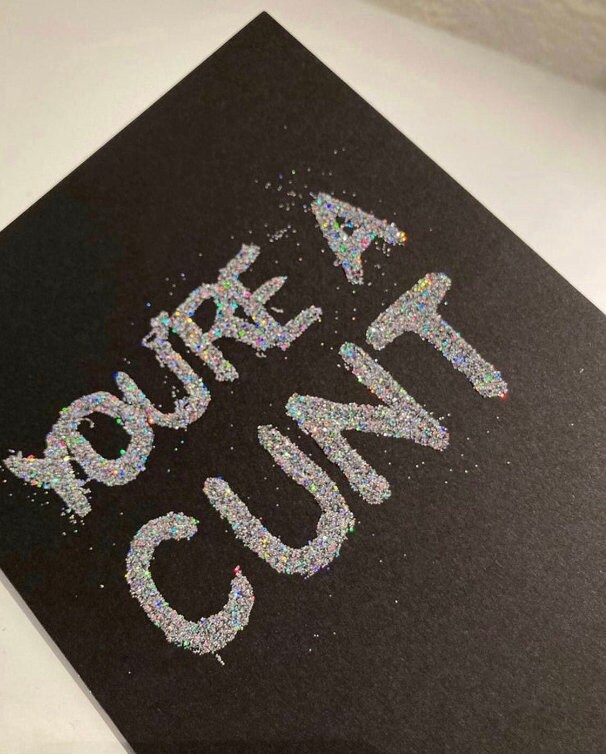 Personalised Glitter Bomb Greeting Card Prank Anonymous - Etsy
