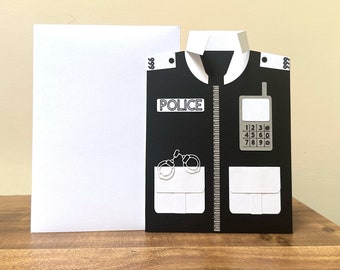 Funny Naughty Handcuff Card Policeman Officer - Etsy