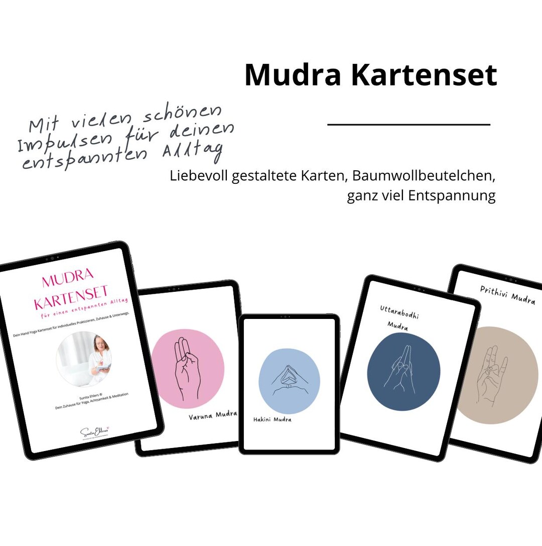 Mudra Card Set - Etsy