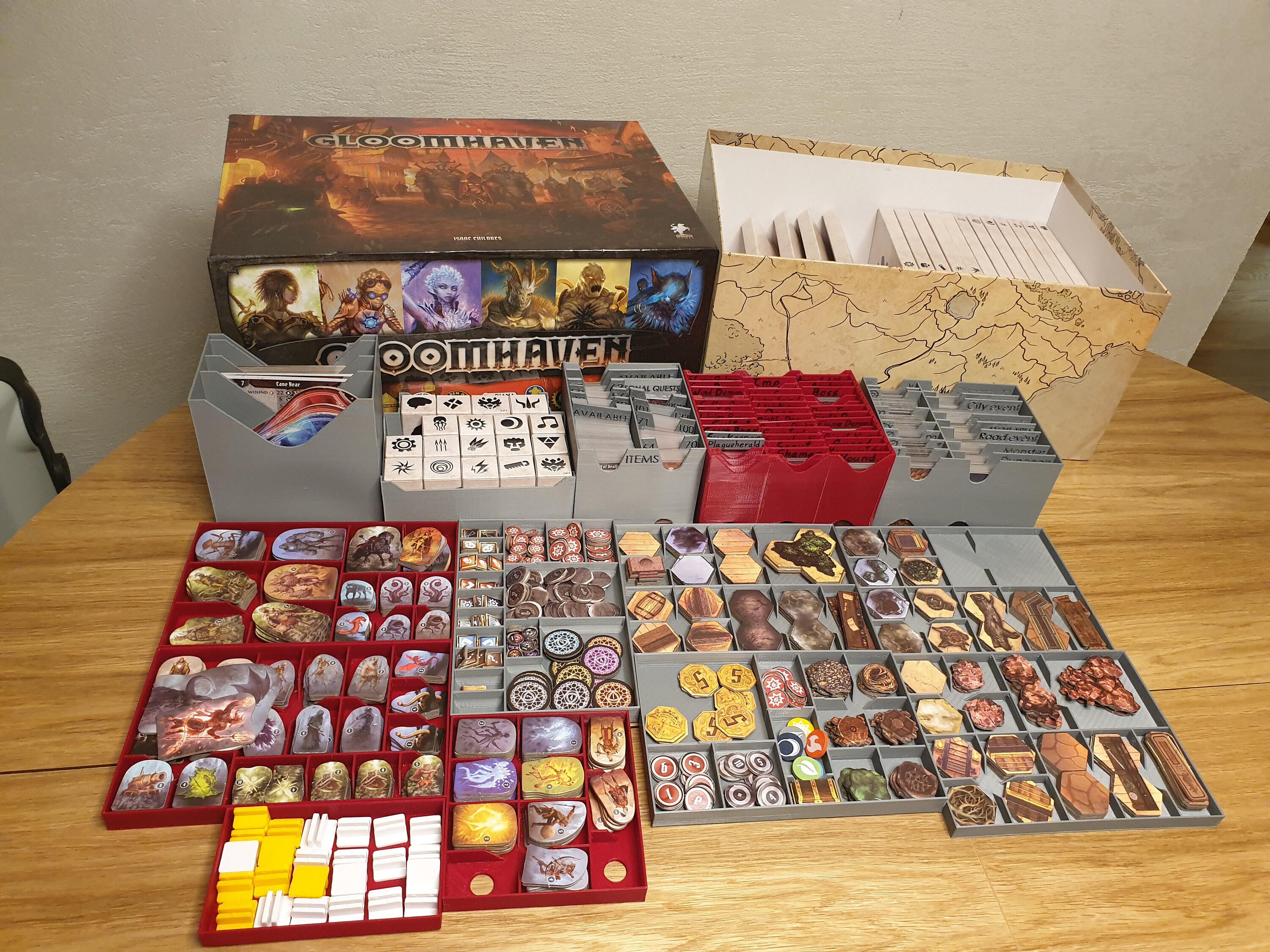 Gloomhaven Best Insert Orgenizer (STL, Printable) - Etsy