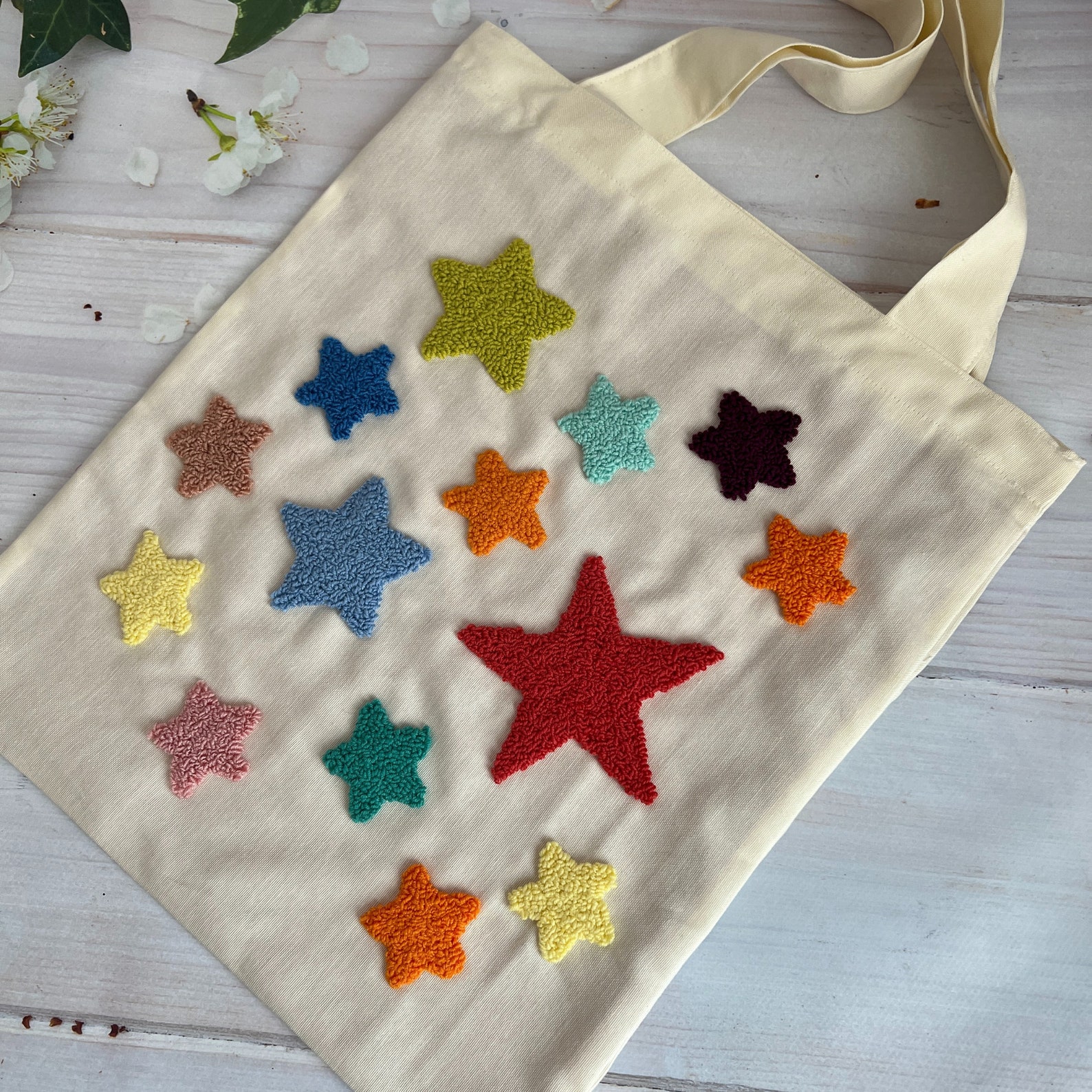 Punch Needle Bag, Women Shoulder Bag, Shopping Bag - Etsy