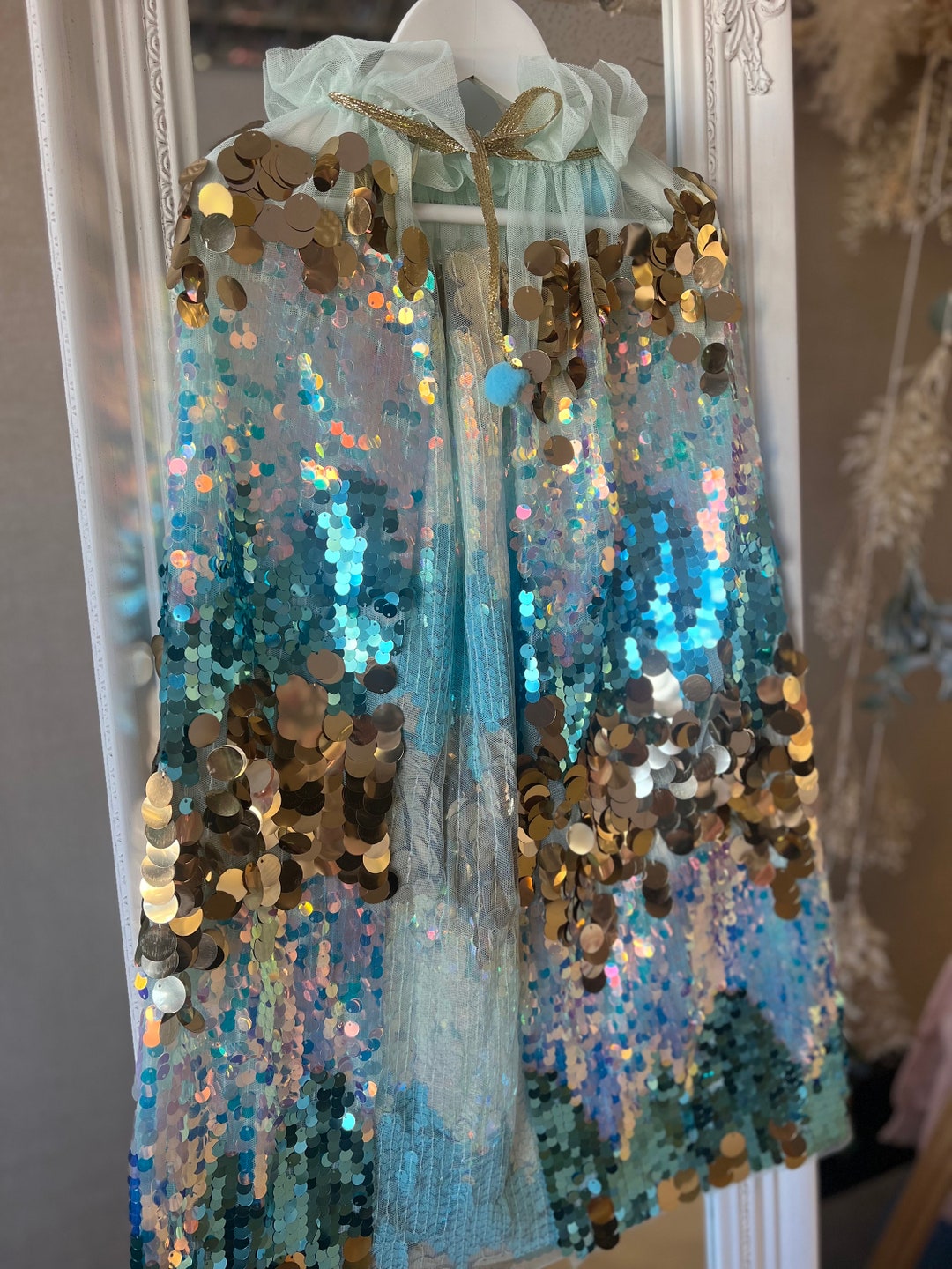 Sequin Cape, Party Cape, Princess Cape, Costume Cape, Rainbow Cape ...