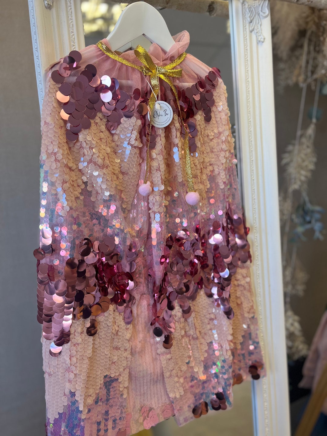 Sequin Cape Party Cape Princess Cape Costume Cape Rainbow - Etsy