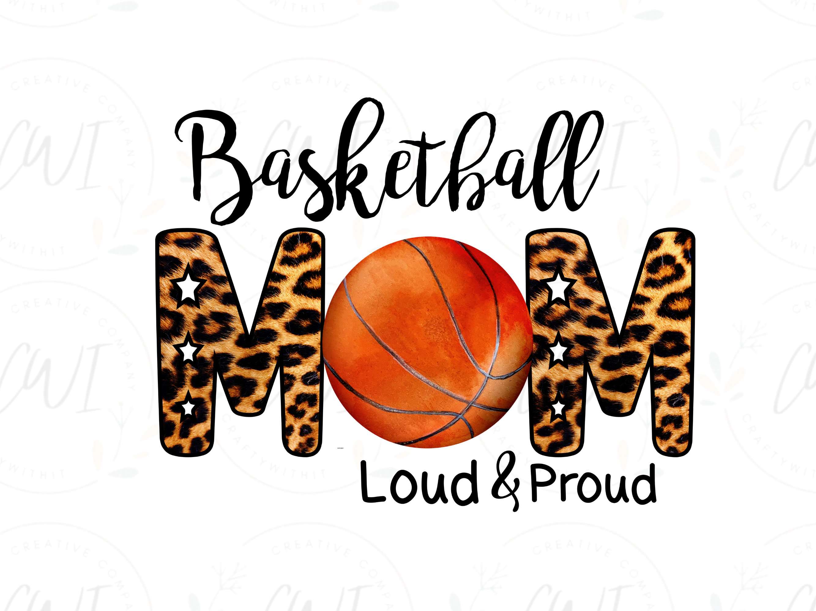 Basketball Mom Cheetah, DTF Transfer, DTF Transfer Ready to Press, DTF ...