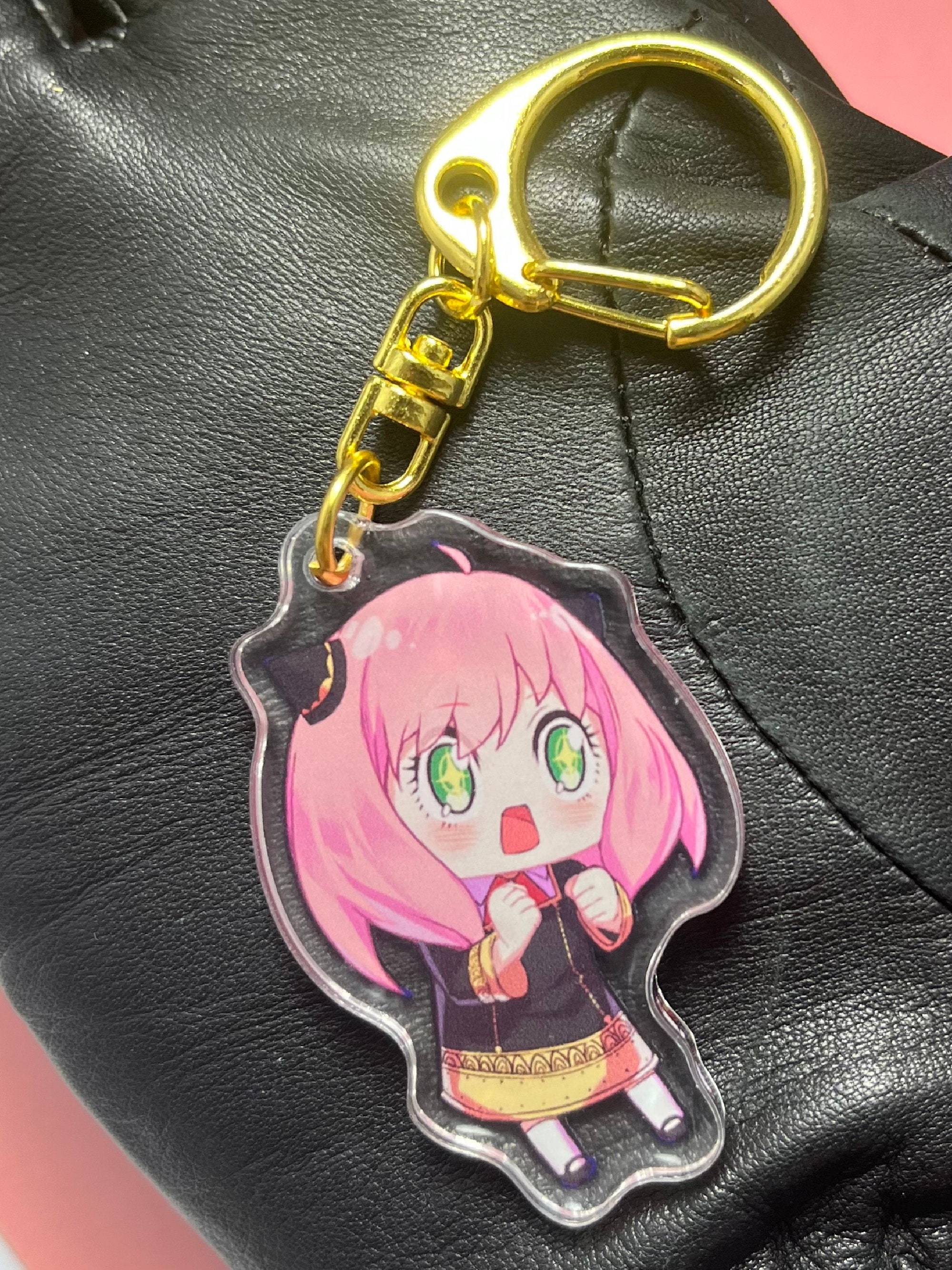 Anya Spy Family 2" Acrylic Charm Keychain Anime - Etsy