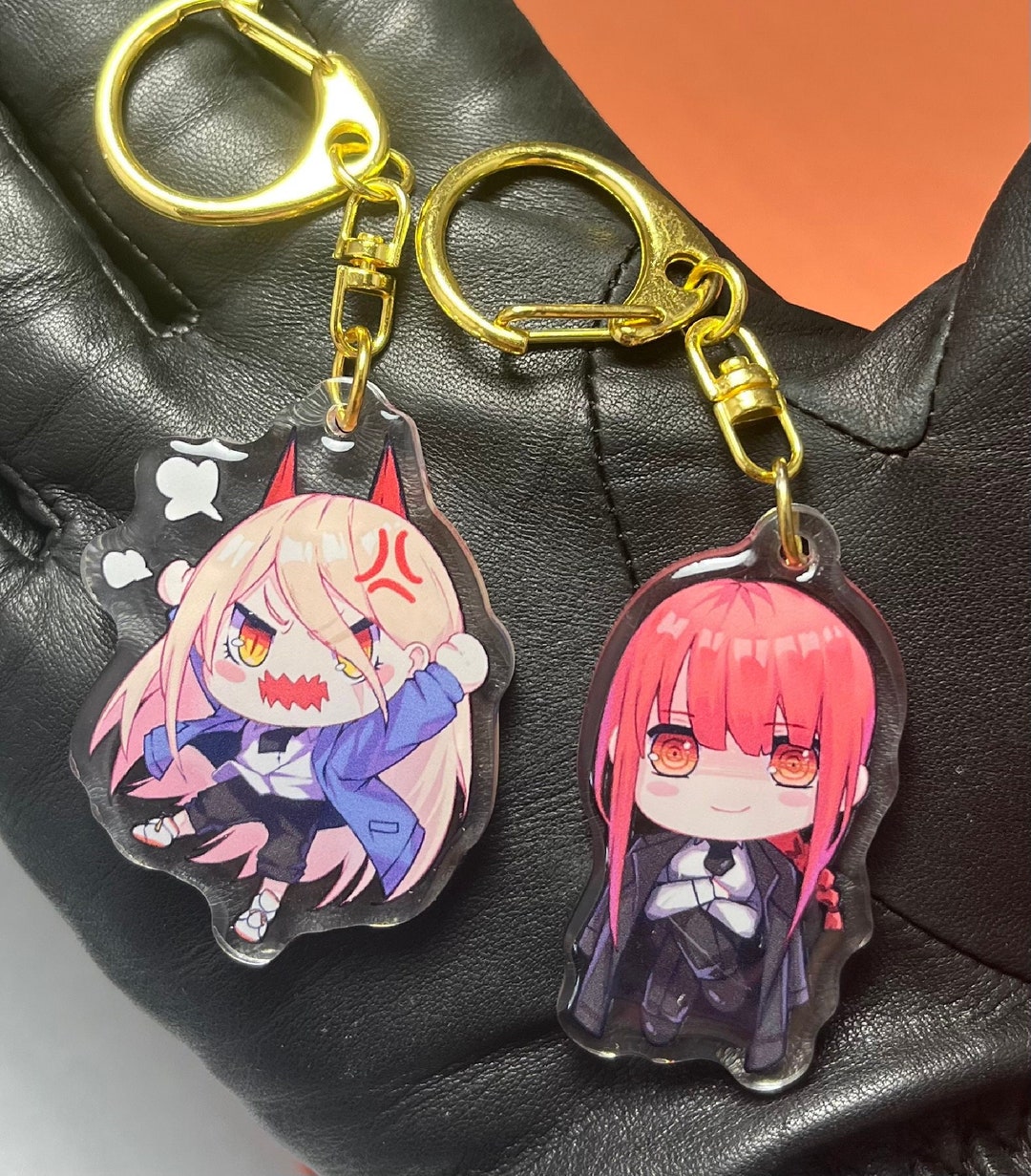 CSM Power Makima 2" Acrylic Charm Keychain Anime - Etsy