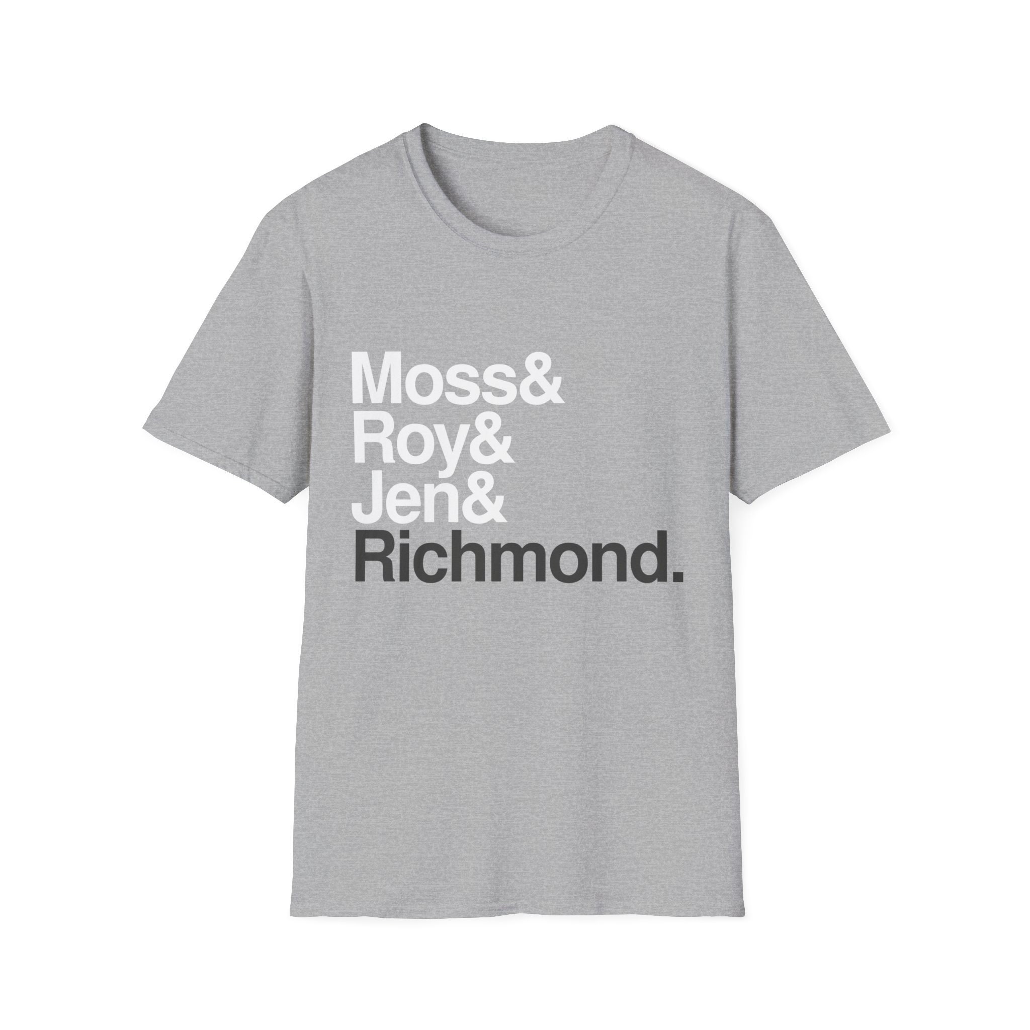 The IT Crowd T-shirt: Moss, Roy, Jen & Richmond - Etsy