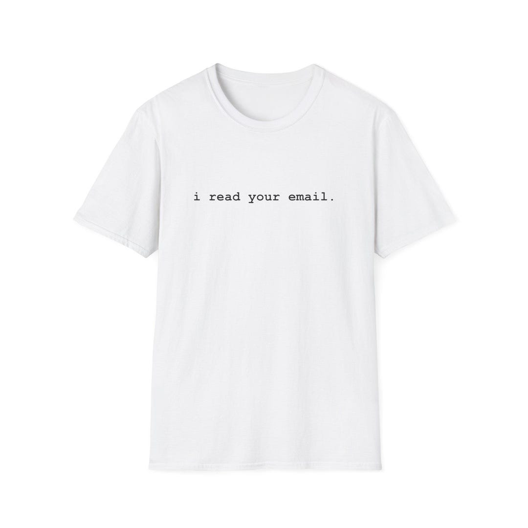 The IT Crowd I Read Your Email T-shirt, the IT Crowd, I Read Your Email ...