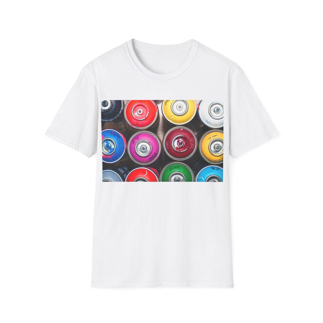 Spray Paint Cans T-shirt, Spray Paint, Urban Art, Graffiti, Graffiti ...