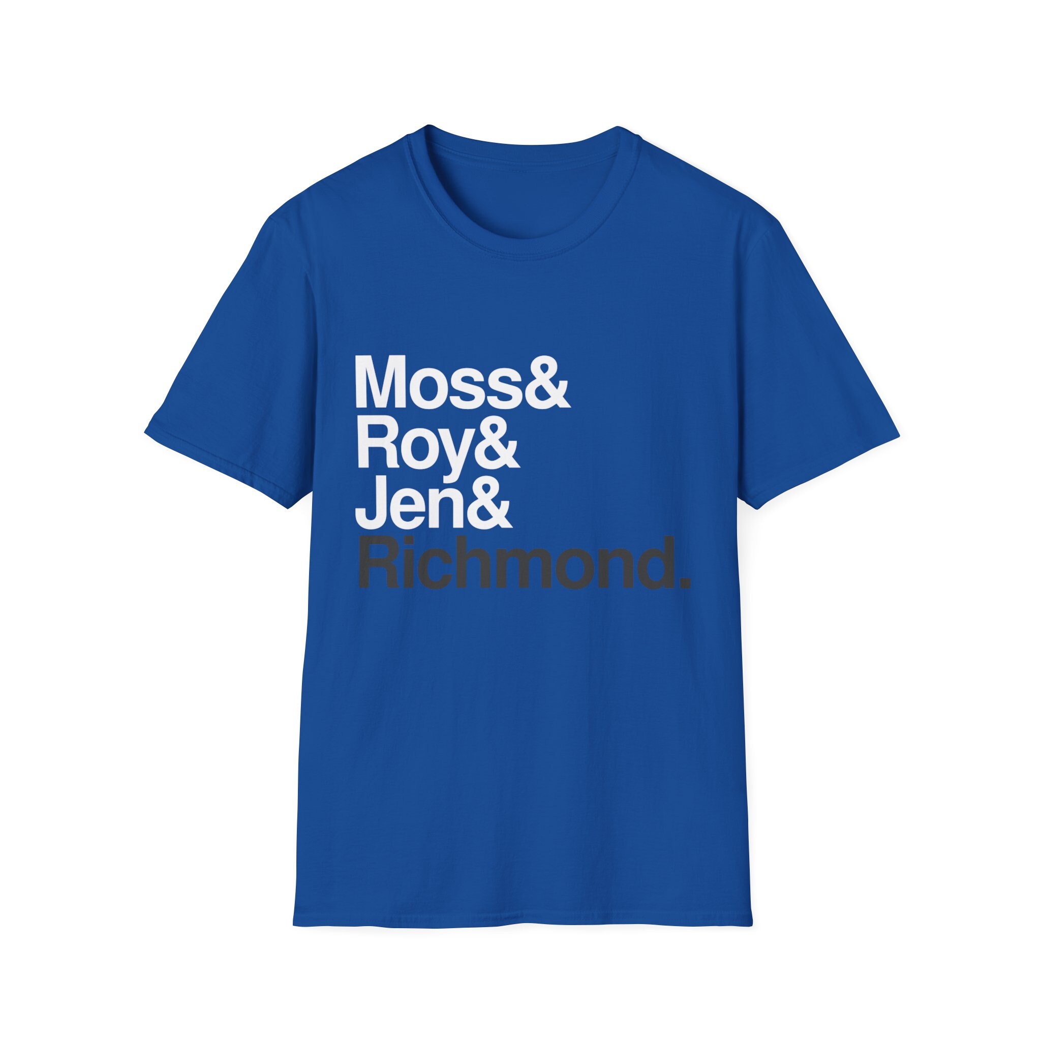 The IT Crowd T-shirt: Moss, Roy, Jen & Richmond - Etsy