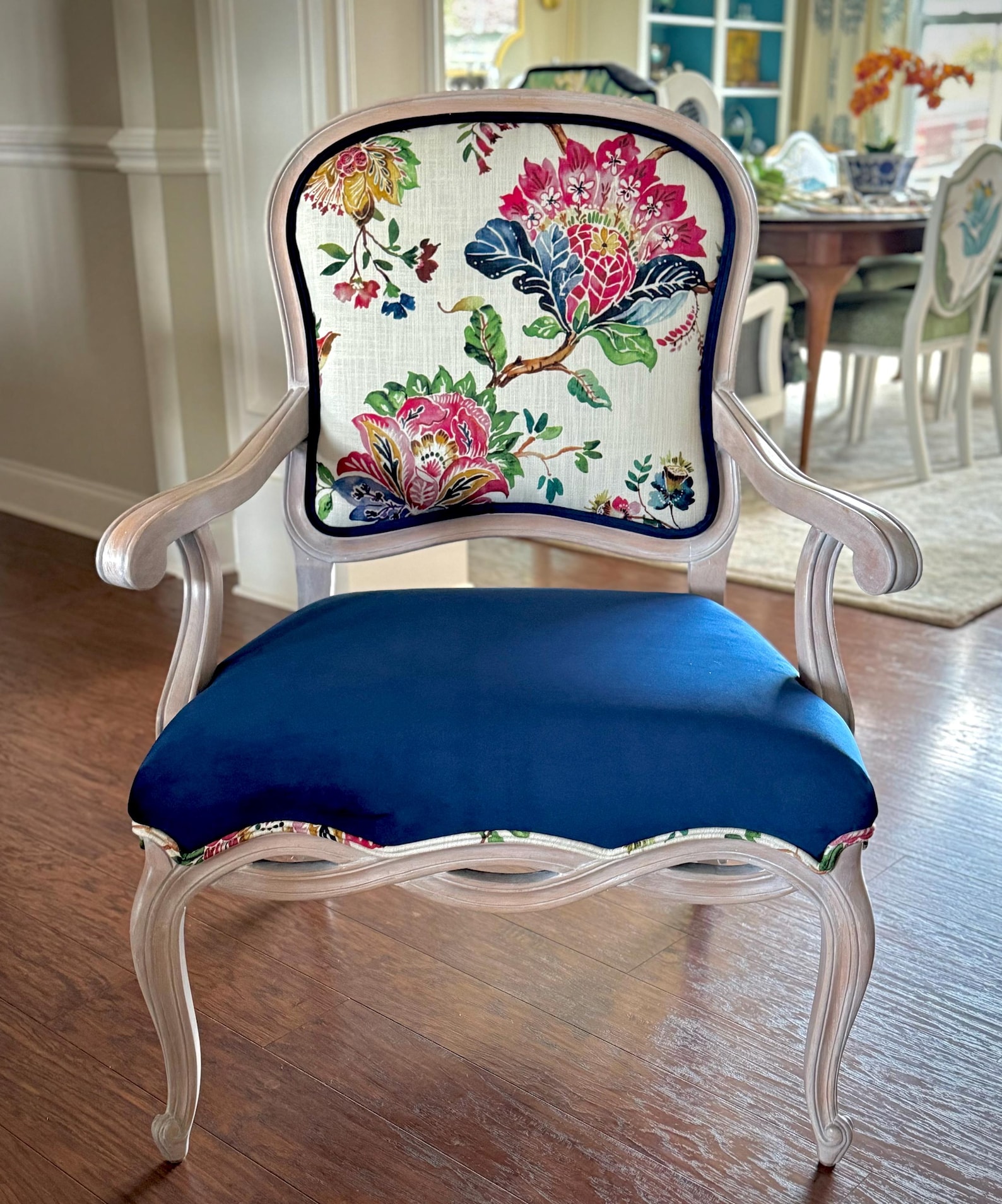 Custom Order Only Trellis Back Armchair - Etsy