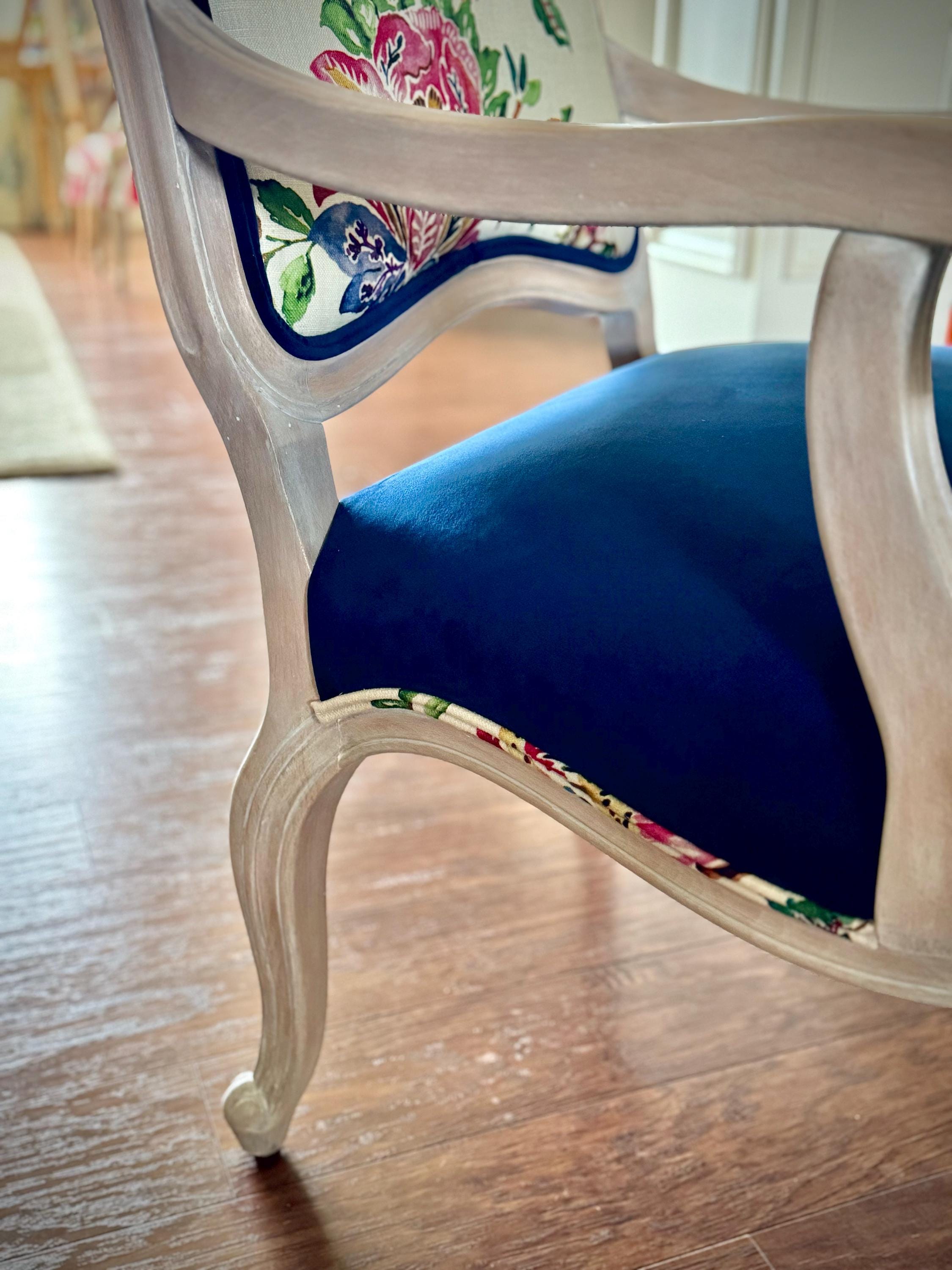 Custom Order Only - Trellis Back Armchair - Etsy