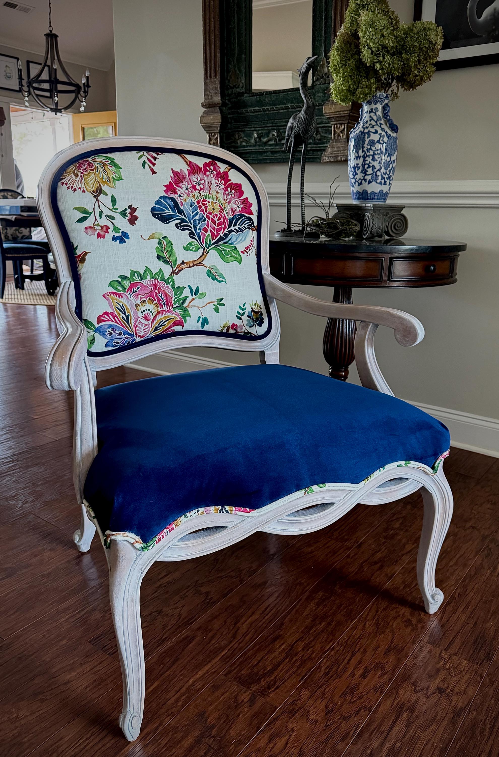 Custom Order Only Trellis Back Armchair - Etsy