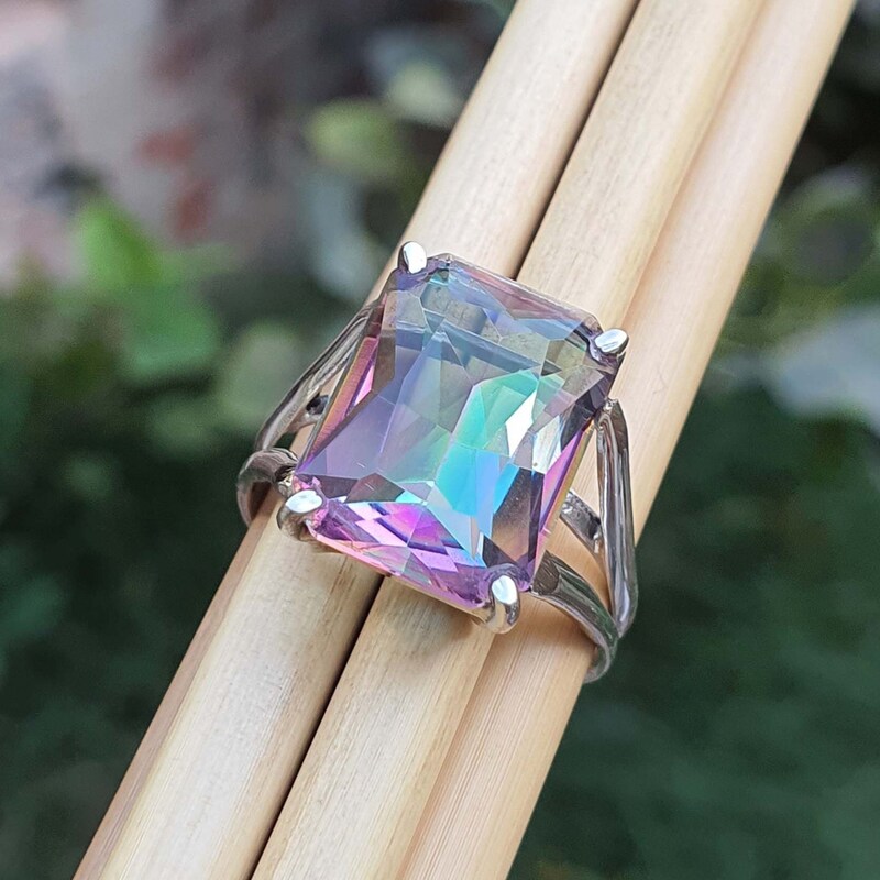 Rainbow Topaz - Etsy