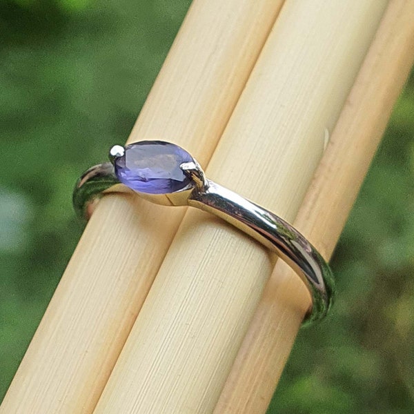 Iolite Ring - Etsy