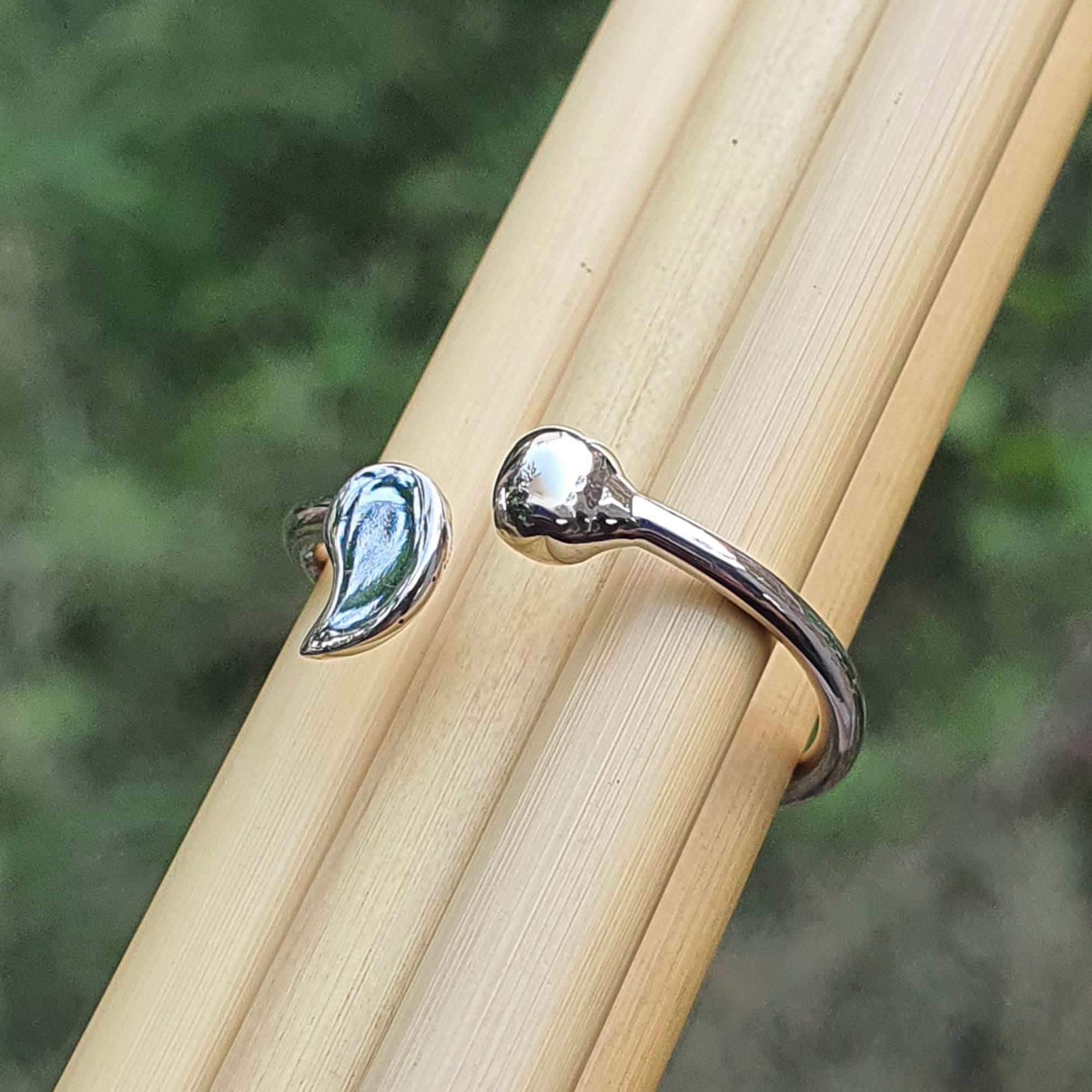 Semi Colon Ring Adjustable Ring Sterling Silver Ring Semicolon Ring ...