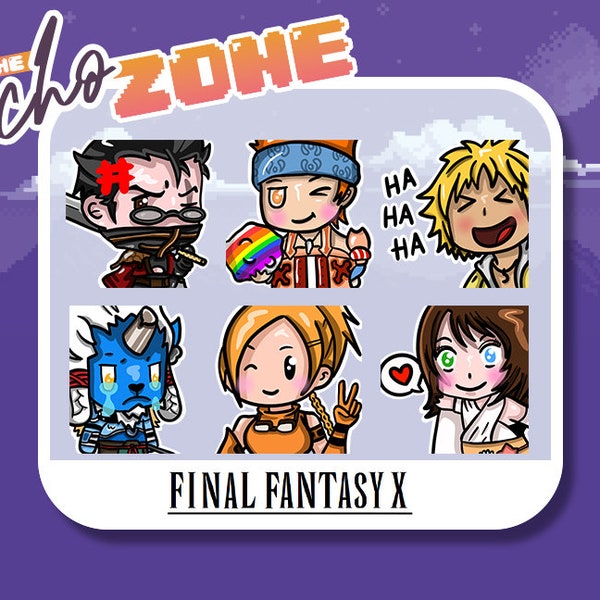 Final Fantasy X Yuna Emotes - Etsy Canada