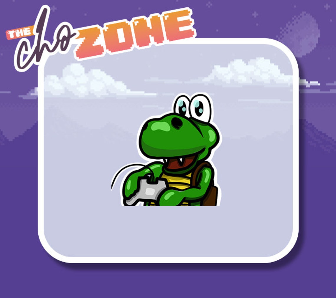 CROC PS1 Retro Gaming Twitch Emote Discord Emotes - Etsy UK