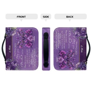 Custom Engraved Leather Handbag - Elegance & Faith Combined ...