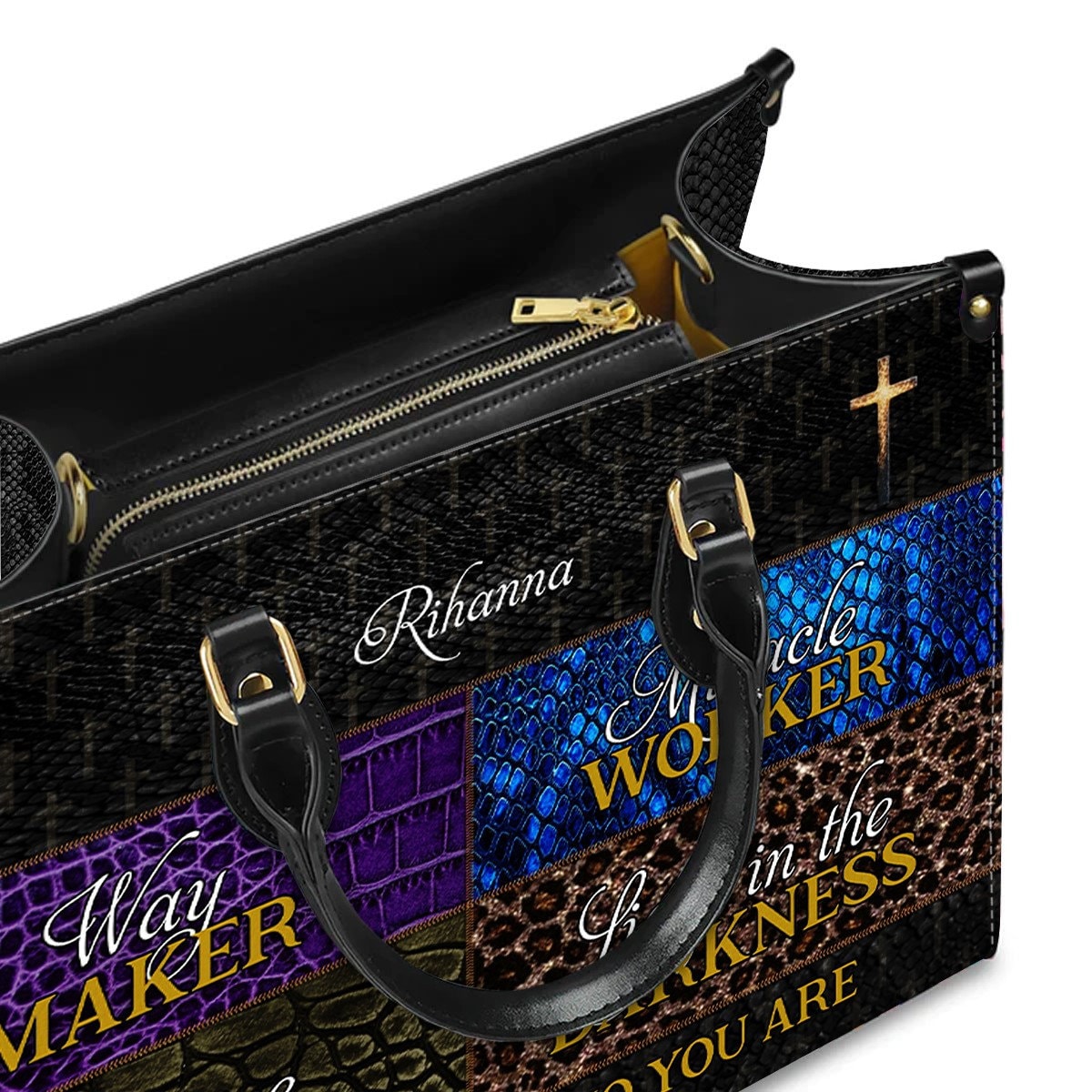 CHRISTIANARTBAG Personalized Leather Handbag - Way Maker - Gifts for ...