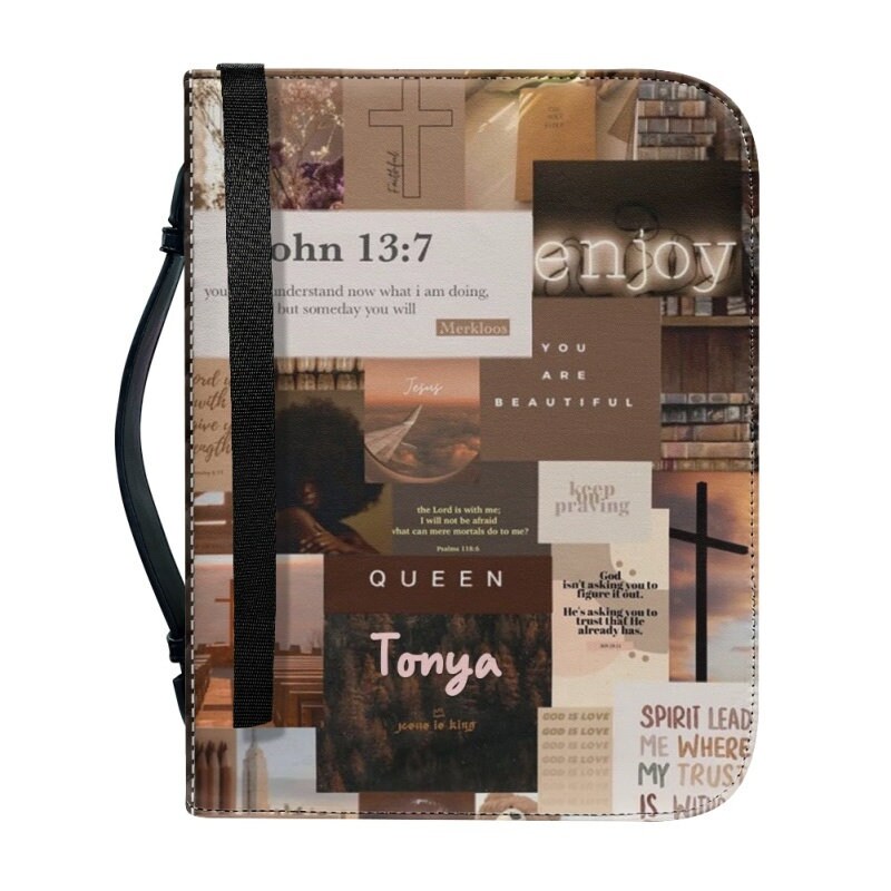 Christianartbag Bible Cover, Daily Bible Cover, Personalized Bible ...