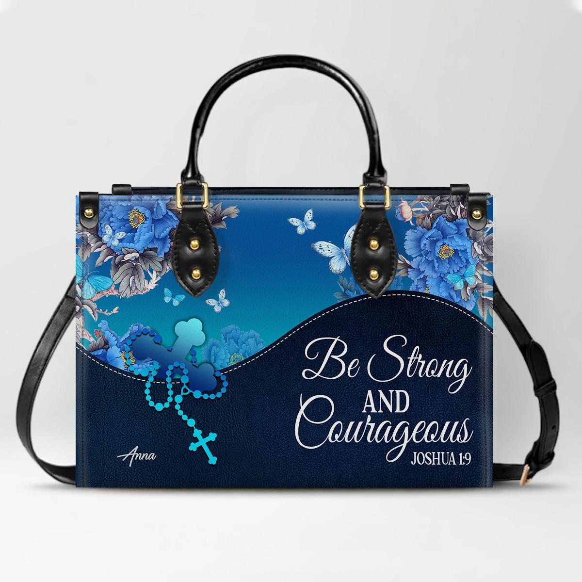 Personalized Christian Leather Handbag - Inspirational Faith Purse - Etsy