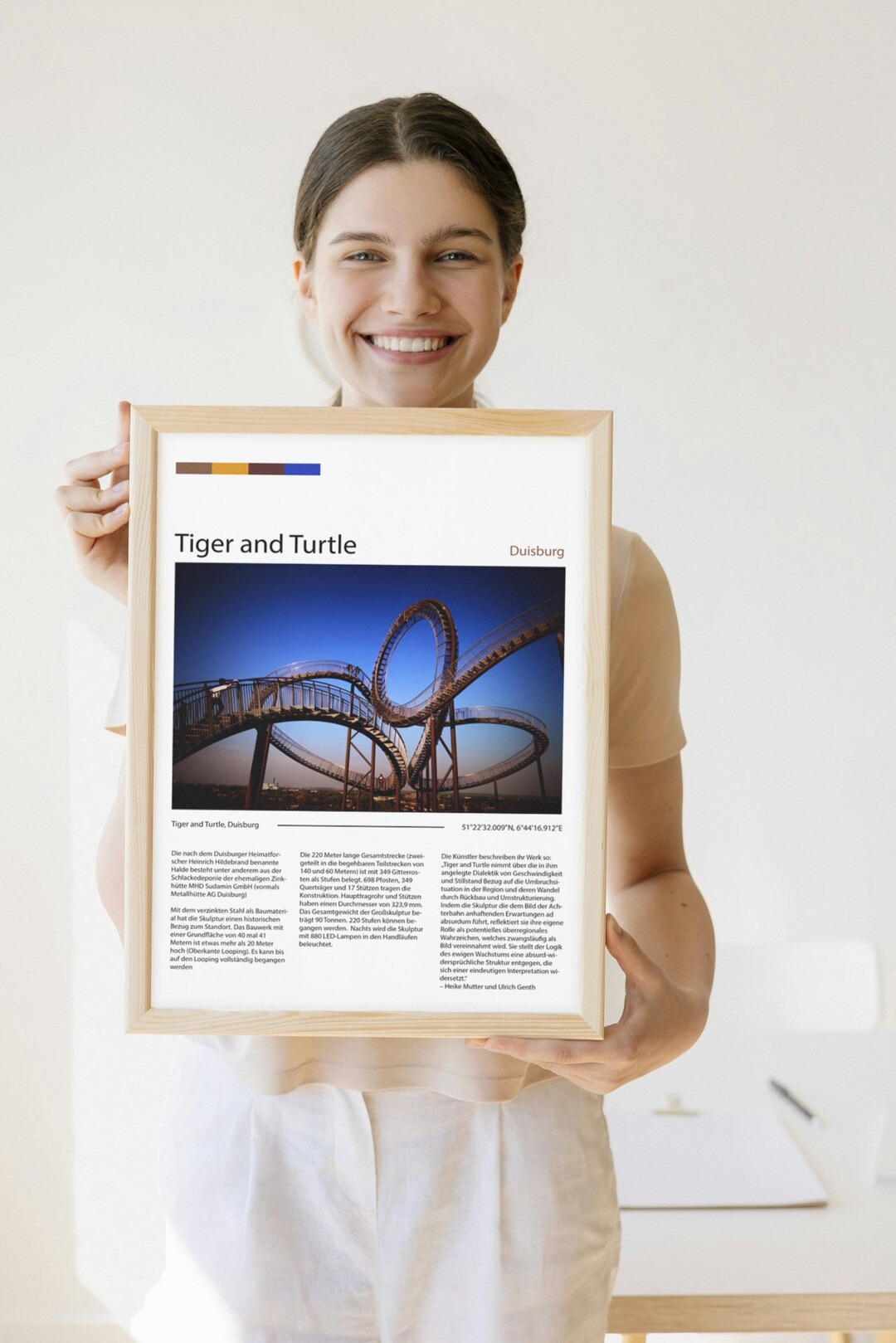 Tiger and Turtle, Duisburg, Magic Mountain, Ruhr Area, Ruhrpott, Stair ...