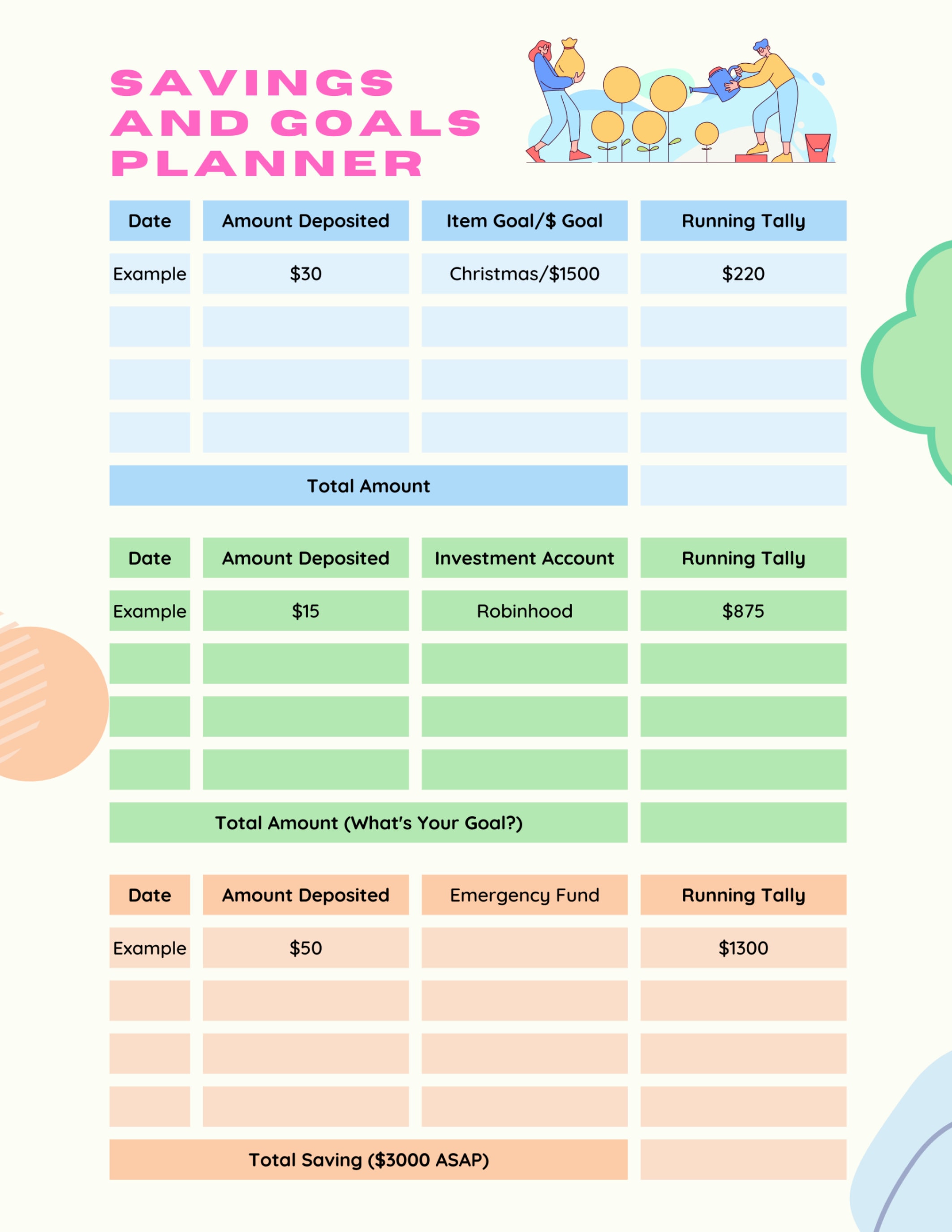 Cash Savings Challenge Bundle: Templates to Jumpstart Your Financial ...