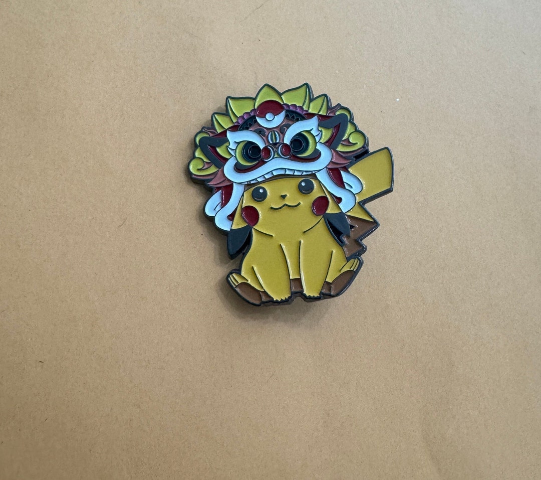 Pikachu Pin - Etsy