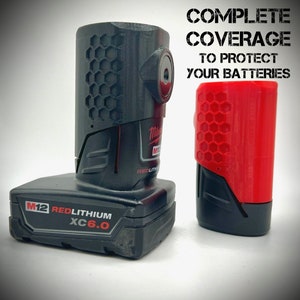 Milwaukee M12 Mag-mount™ Magnetic Battery Mount / Cover *made in USA ...