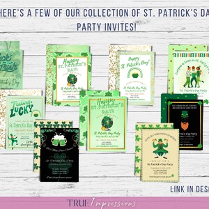 St. Patrick's Day Party Invitation Template, Funny St Patricks Invite ...