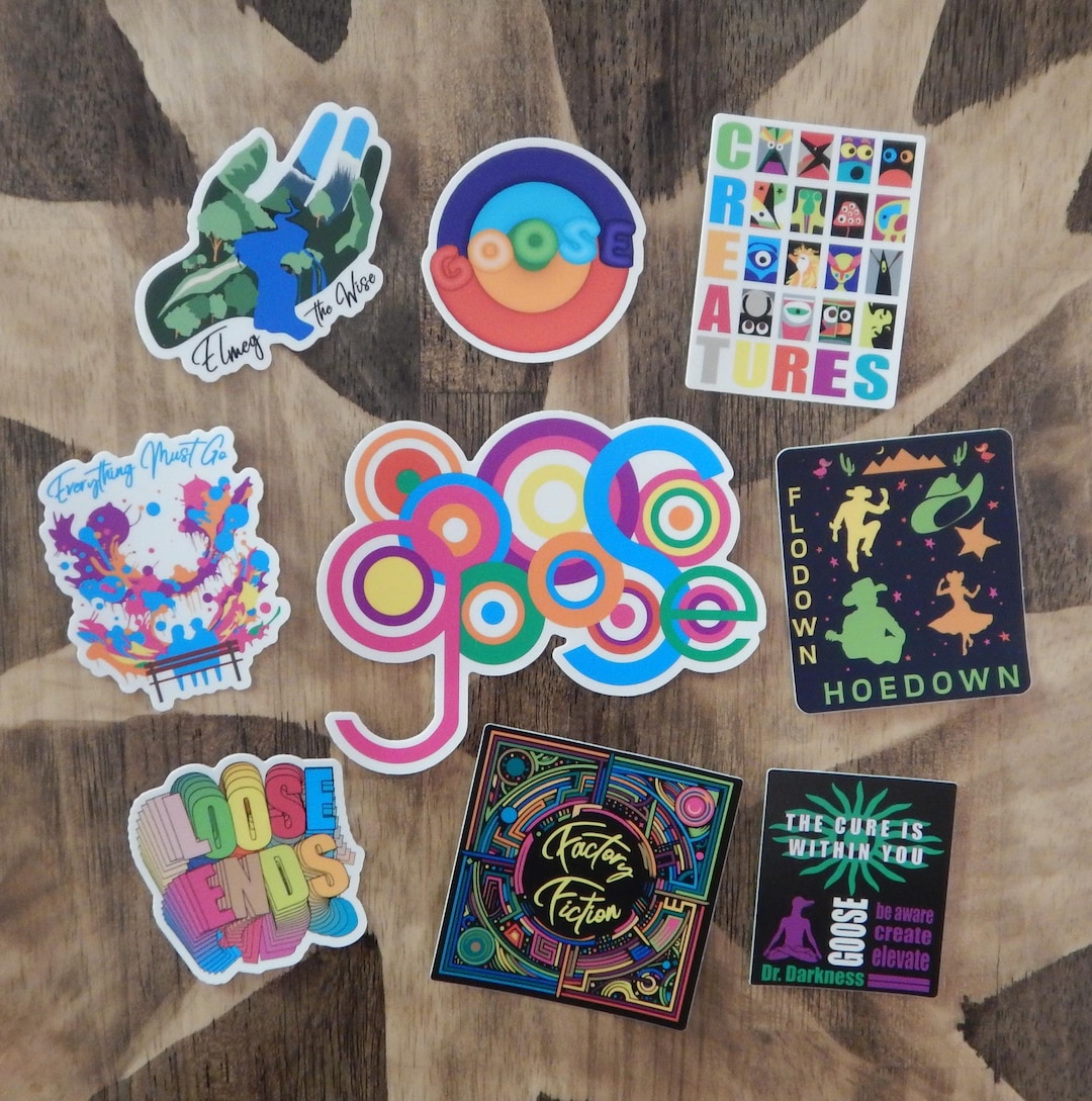 Goose Band Sticker Pack B-grades - Etsy