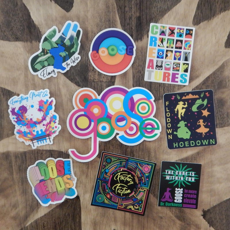 Band Stickers - Etsy