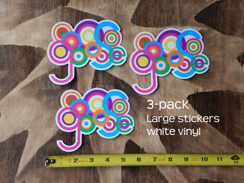 Goose Band Stage Lights Logo Stickers - Etsy